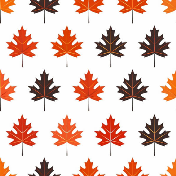 Download Maple Leaves Seamless Pattern Patterns Online - Creative Fabrica