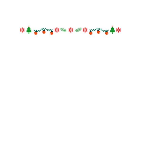 Download Christmas Border with Red, Green, and White Ornaments Borders ...