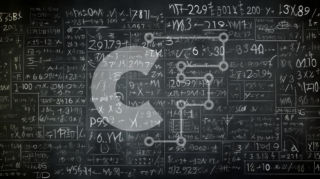 Download Intricate Mathematical Formulas on a Blackboard Stockphotos ...