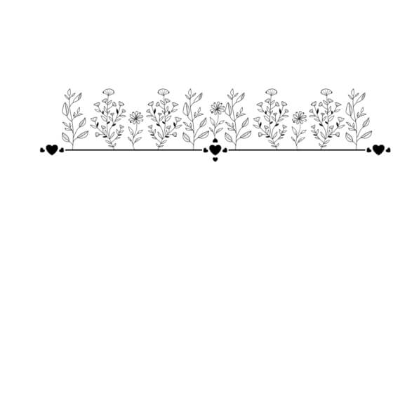 Download Artistic Black and White Line Design Borders & Corners Online ...