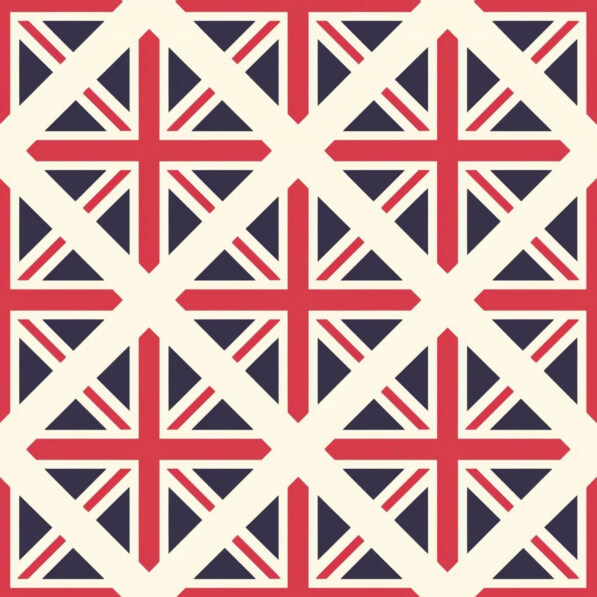 Download Abstract Geometric Design - Union Jack Pattern Patterns Online ...