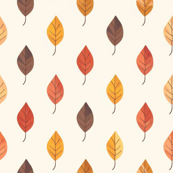 Download Autumn Leaves Seamless Pattern Patterns Online - Creative Fabrica