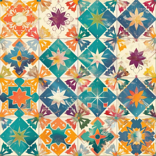 Download Colorful Patchwork Quilt Patterns Online - Creative Fabrica