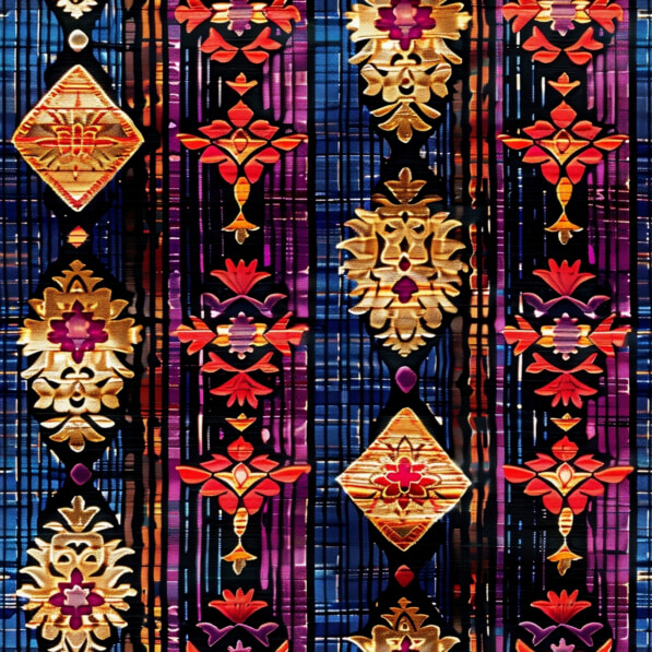 Download Colorful Floral-Patterned Fabric Patterns Online - Creative ...