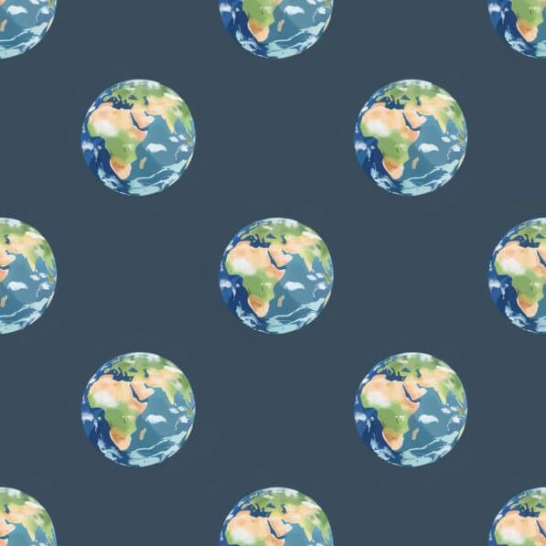 Download Seamless Earth Pattern with Colored Globes Patterns Online ...
