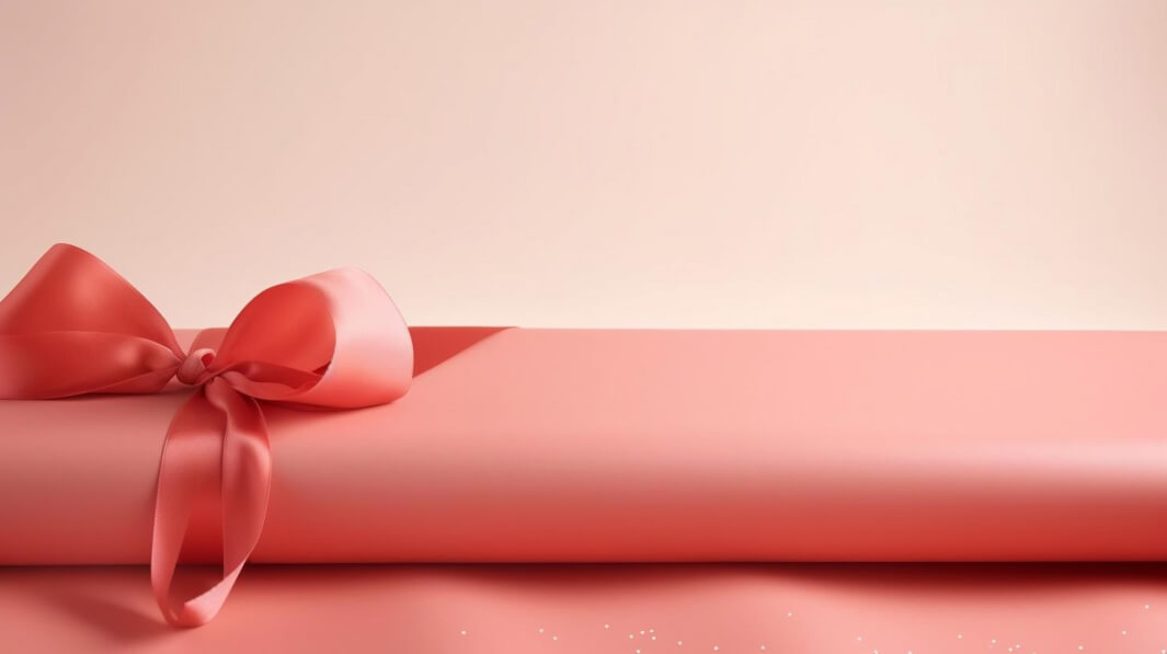 Download Pink Gift Wrap with Ribbon and Bow Mockups Online - Creative ...