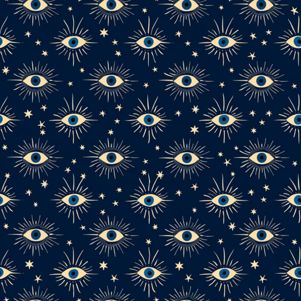 Download Seamless Pattern with All-Seeing Eye and Stars Patterns Online ...