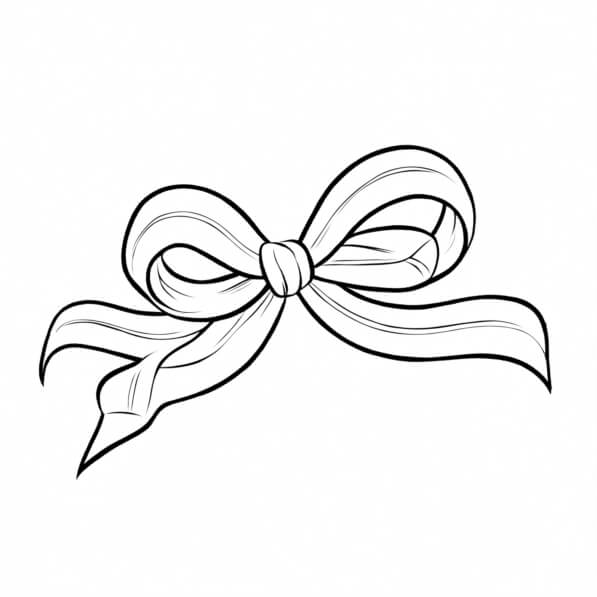 Free Ribbon Coloring pages - Download Printable Ribbon Coloring sheets ...