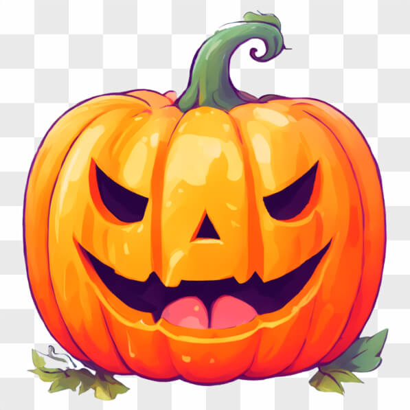 Download Vrolijke Kawaii Pompoen met Lachend Gezicht Kawaii online op ...