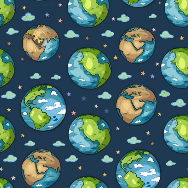 Download Seamless Earth and Stars Pattern Patterns Online - Creative ...