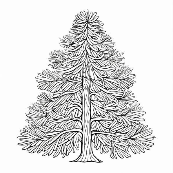 Télécharger Dessin de pin ornemental Pages de coloriage En Ligne ...