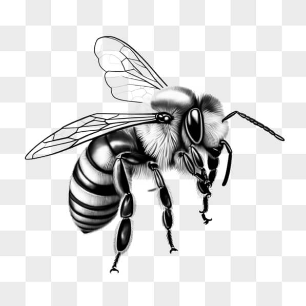 Download Detailed Drawing of Insect in Flight Sketches Online ...