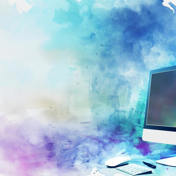 Download Artistic Computer Setup Backgrounds Online - Creative Fabrica