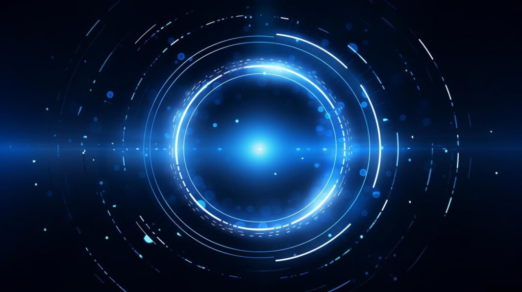 Descarga Fondo Azul Circular con Puntos y Luces Fondos En Línea ...