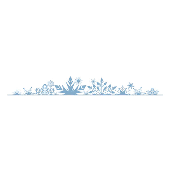 Download Blue Snowflake Border Design Borders & Corners Online ...