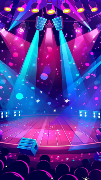 Download Concert Stage with Colorful Lighting Backgrounds Online ...