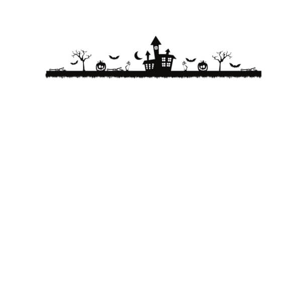 Download Black and White Halloween Border Borders & Corners Online ...