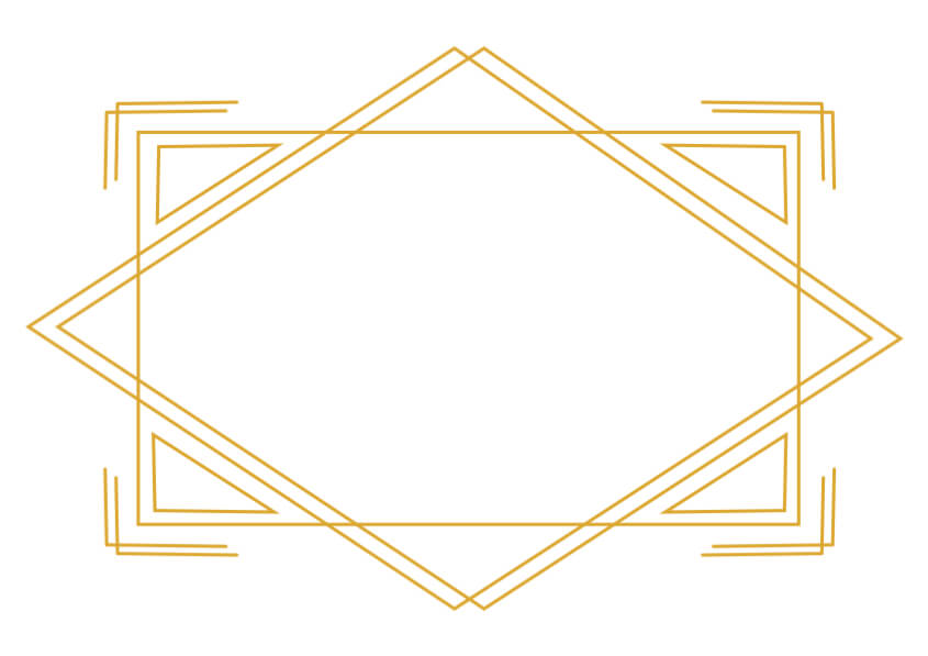 Download Geometric Frame with Yellow Lines Frames Online - Creative Fabrica