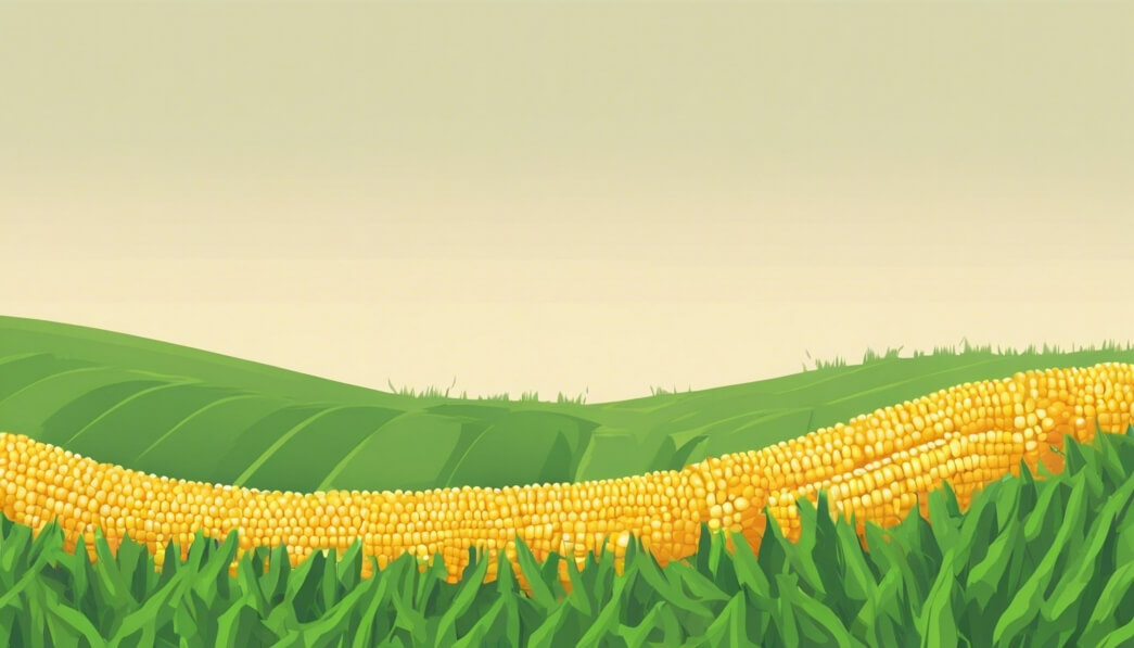 Download Vibrant Corn Field Illustration Backgrounds Online - Creative ...