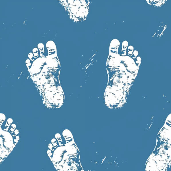 Download Seamless White Footprint Pattern Patterns Online - Creative ...