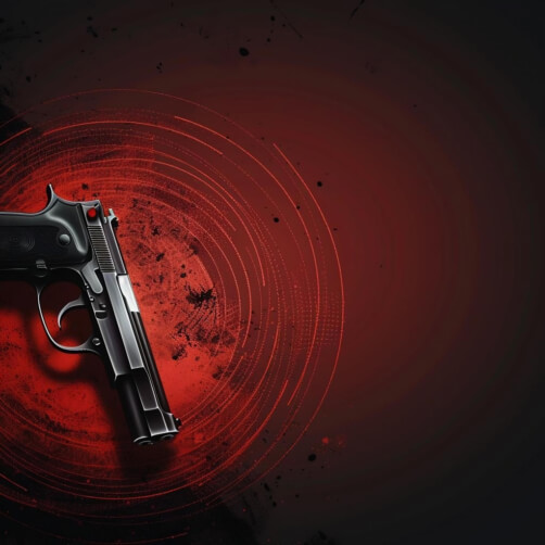 Download Gun with Blood Splatter Backgrounds Online - Creative Fabrica