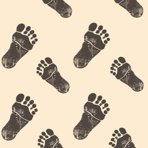 Download Colorful Footprints Seamless Pattern Patterns Online ...