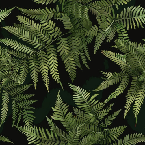 Download Seamless Green Fern Leaves Pattern Patterns Online - Creative ...