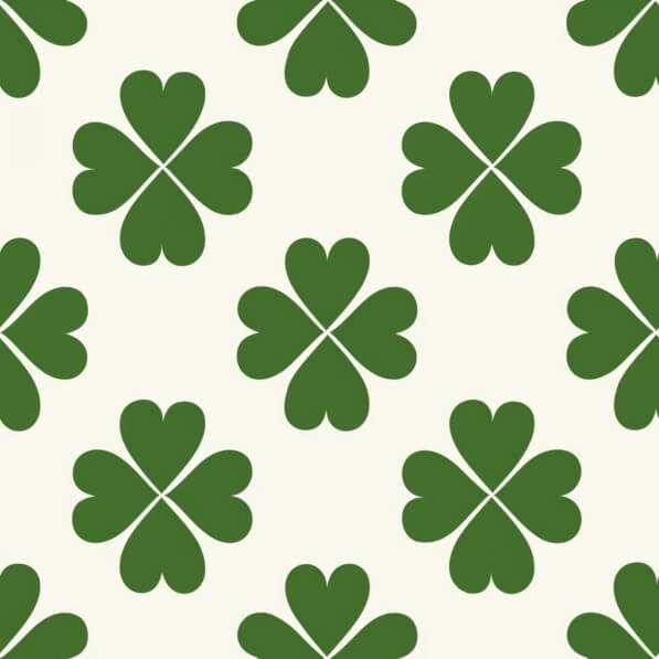 Download St. Patrick's Day Clover Leaf Pattern Patterns Online ...