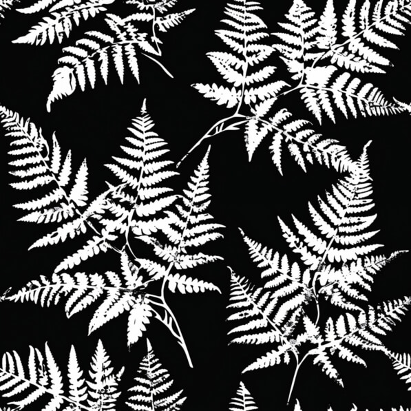 Download Black and White Fern Leaf Pattern Wallpaper Patterns Online ...
