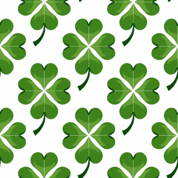 Download Seamless Shamrock Leaves Pattern Patterns Online - Creative ...
