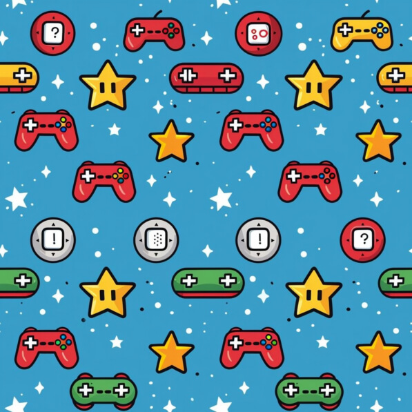 Download Seamless Game Controller Pattern Patterns Online - Creative ...