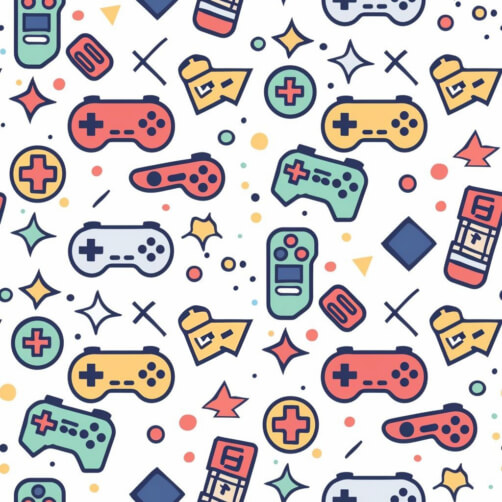 Download Seamless Game Controller Pattern Patterns Online - Creative ...