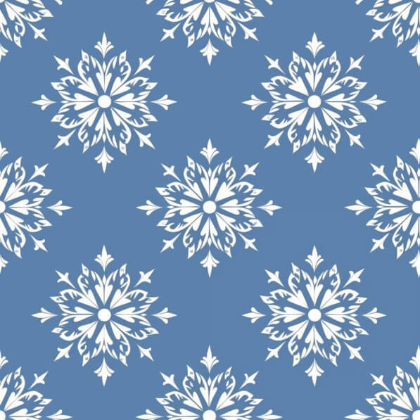 Télécharger Motif de flocon de neige bleu Motifs En Ligne - Creative ...