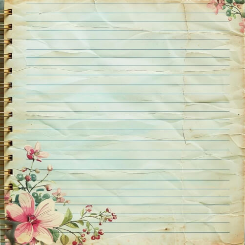 Cute Notebook Paper Backgrounds - Download Free & Premium Transparent ...