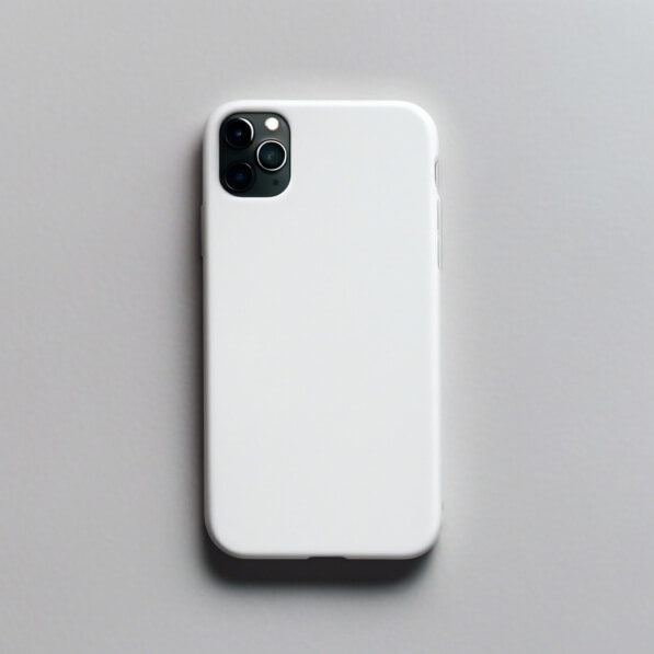 Download White Phone Case on Grey Background Mockups Online - Creative ...