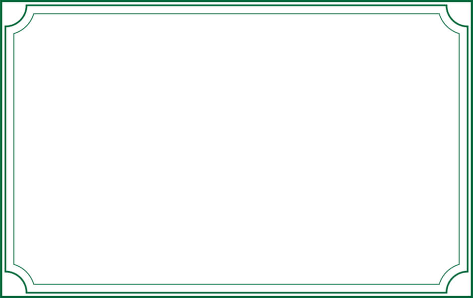 Télécharger Cadre vert et blanc pour cartes de visite et documents ...
