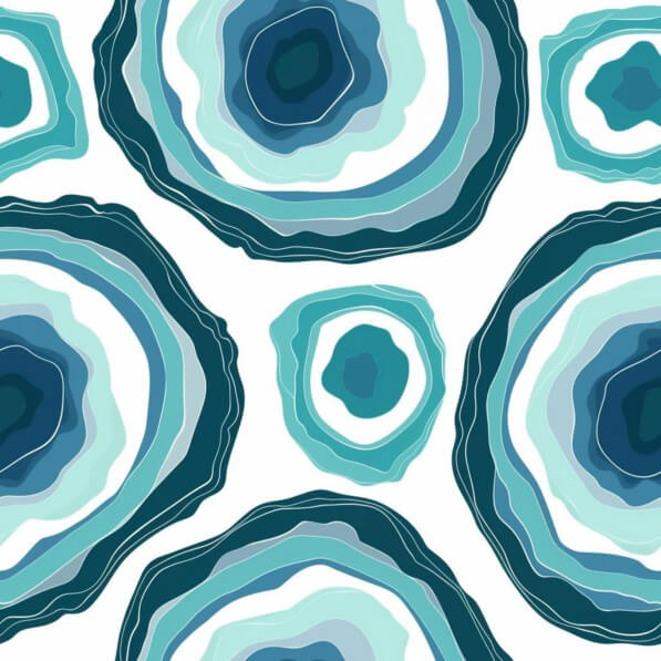 Descarga Patrón de círculos azules y blancos Patrones En Línea ...