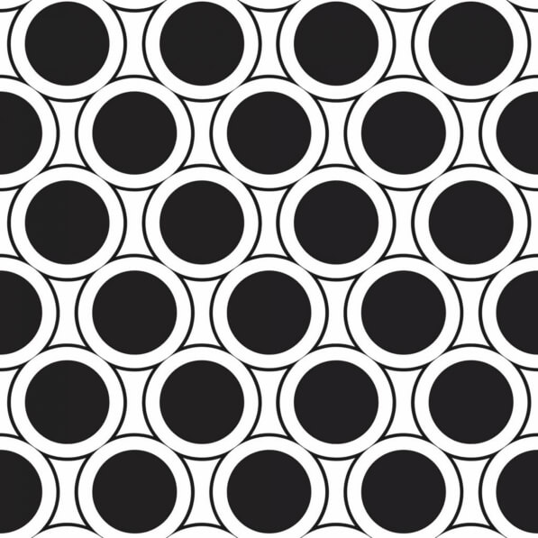 Download Black and White Seamless Circle Pattern Patterns Online ...