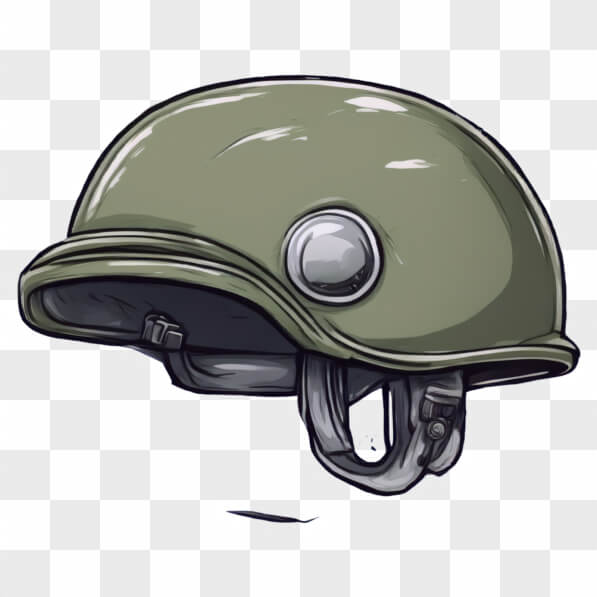 Download Green Military-Style Helmet with Screws Cartoons Online ...