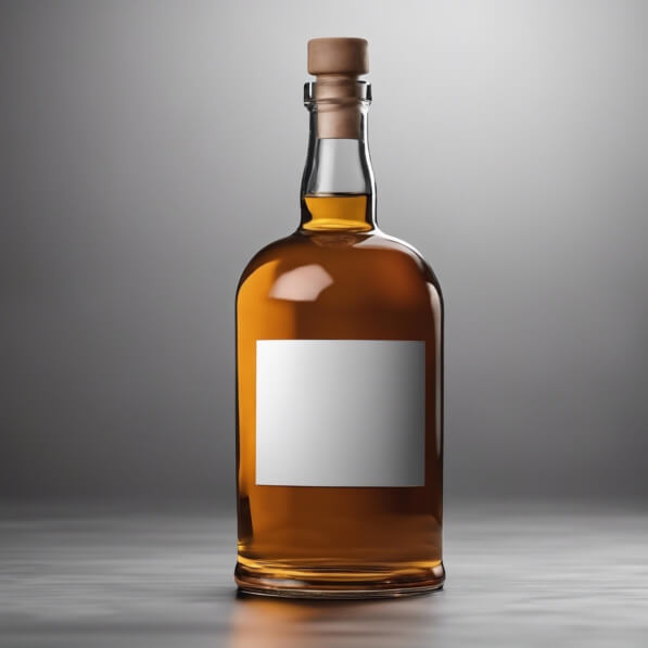 Descarga Botella de Whisky de Vidrio Mockups En Línea - Creative Fabrica