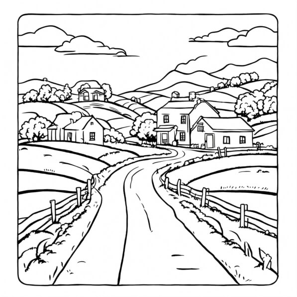 Free Road Coloring pages - Download Printable Road Coloring sheets ...