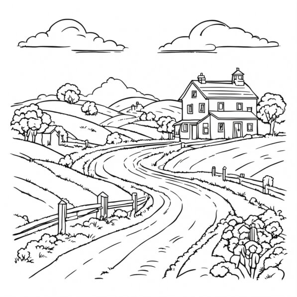 Free Road Coloring pages - Download Printable Road Coloring sheets ...