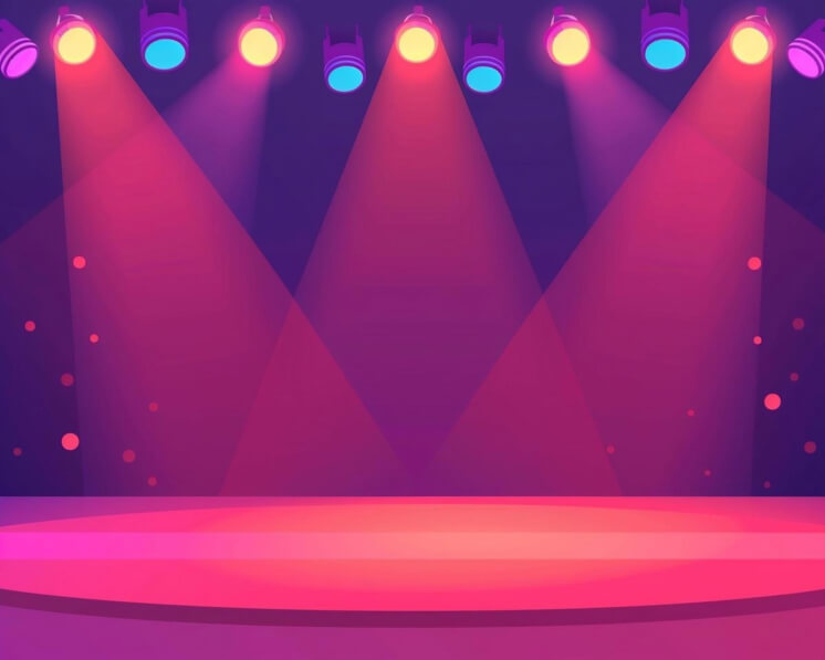 Baixe Palco de Refletores Coloridos para Concertos e Eventos ...