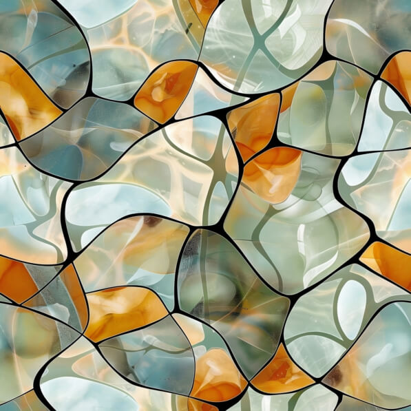 Download Orange Yellow And Green Glass Tile Pattern Patterns Online Creative Fabrica