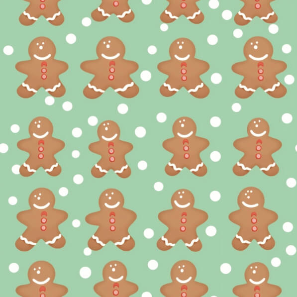 Descarga Patrón alegre de hombres de jengibre Patrones En Línea ...