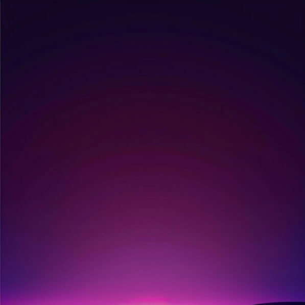 Descarga Cielo Nocturno Morado con Sol Naciente y Montañas Fondos En ...