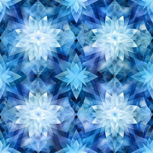 Download Seamless Snowflake Flower Pattern Patterns Online - Creative ...