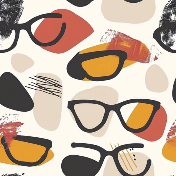 Download Eye-Catching Seamless Glasses Pattern Patterns Online ...