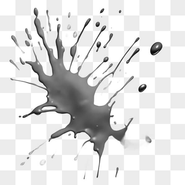 Pobierz narzędzie Czarno-biała plama atramentu Sketchy Online ...