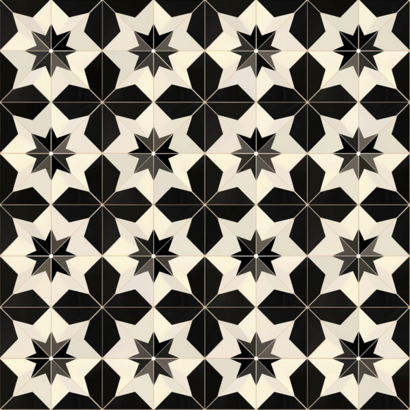 Download Black and White Starry Night Sky Tile Pattern Patterns Online ...